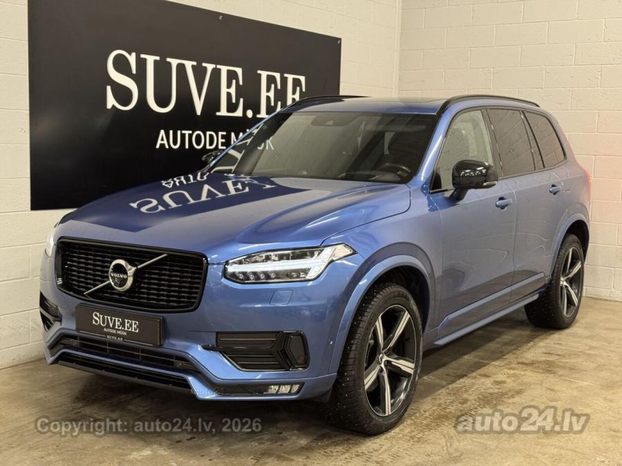 Blue Volvo XC90 2017 in Tallinn, with an engine capacity of 2.00 L and mileage of 165 thousand km for 31995 €, photo 1 on AUTOMOTO.COM.LV