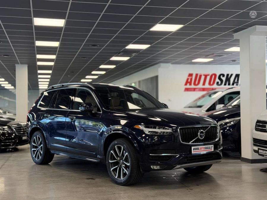 Blue Volvo XC90 2017 in Klaipeda, with an engine capacity of 1.97 L and mileage of 157 thousand km for 23950 €, photo 6 on AUTOMOTO.COM.LV
