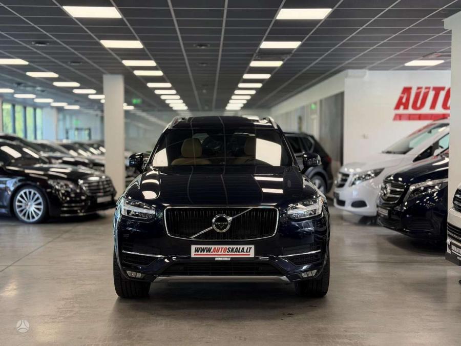 Blue Volvo XC90 2017 in Klaipeda, with an engine capacity of 1.97 L and mileage of 157 thousand km for 23950 €, photo 34 on AUTOMOTO.COM.LV