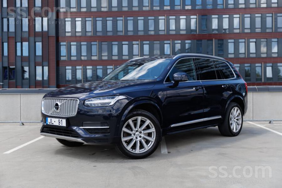 Zils Volvo XC90 2017 Rīga, ar dzinēja tilpumu 2.00 L un nobraukumu 175 tūkst. km par 19990 €, foto 1 vietnē AUTOMOTO.COM.LV