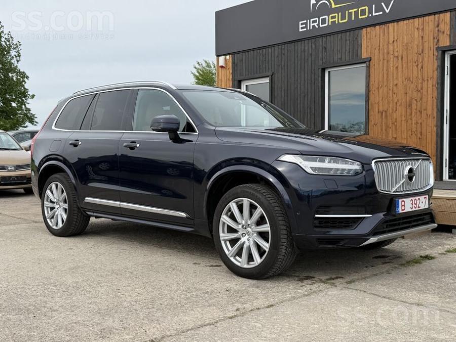Zils Volvo XC90 2017 Rīga, ar dzinēja tilpumu 2.00 L un nobraukumu 249 tūkst. km par 21700 €, foto 1 vietnē AUTOMOTO.COM.LV