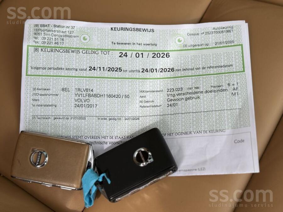 Zils Volvo XC90 2017 Rīga, ar dzinēja tilpumu 2.00 L un nobraukumu 249 tūkst. km par 21700 €, foto 29 vietnē AUTOMOTO.COM.LV