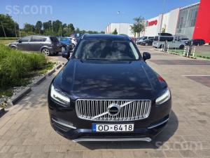 Blue Volvo XC90 2017 in Riga, with an engine capacity of 2.00 L and mileage of 357 thousand km for 19850 €, photo  on AUTOMOTO.COM.LV