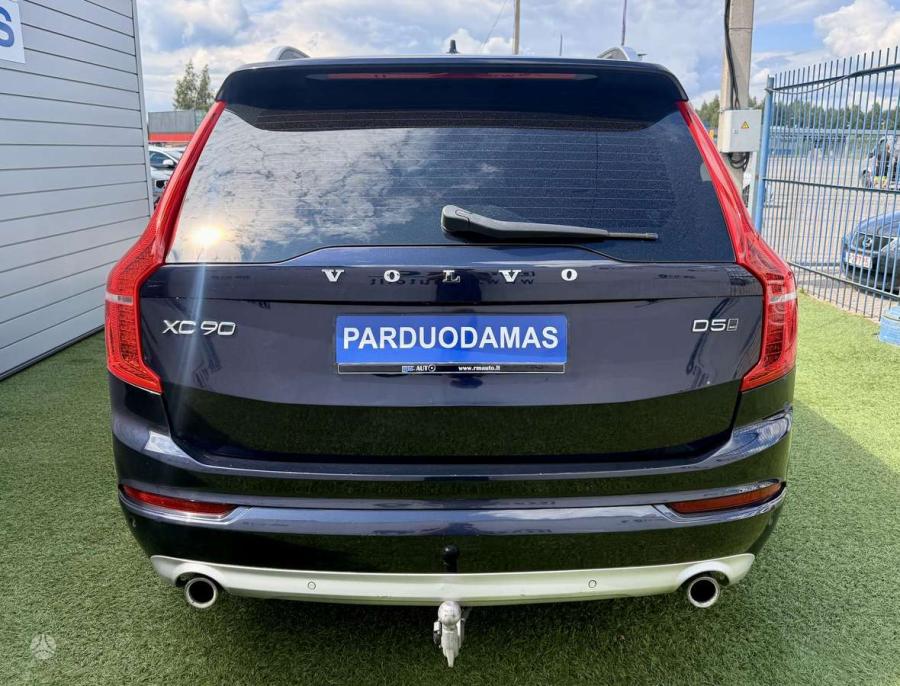 Синий Вольво ХС90 2017 в Паневежис, объемом двигателя 1.97 л и пробегом 216 тыс. км за 17900 €, фото 8 на AUTOMOTO.COM.LV