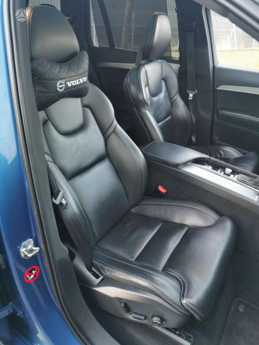 Zils Volvo XC90 2017 Klaipėda, ar dzinēja tilpumu 1.97 L un nobraukumu 190 tūkst. km par 24500 €, foto 6 vietnē AUTOMOTO.COM.LV