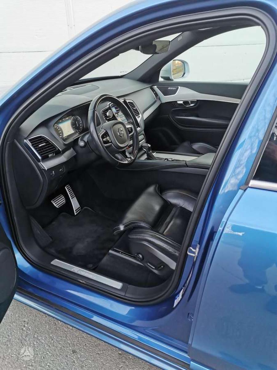 Zils Volvo XC90 2017 Klaipėda, ar dzinēja tilpumu 1.97 L un nobraukumu 190 tūkst. km par 24500 €, foto 8 vietnē AUTOMOTO.COM.LV