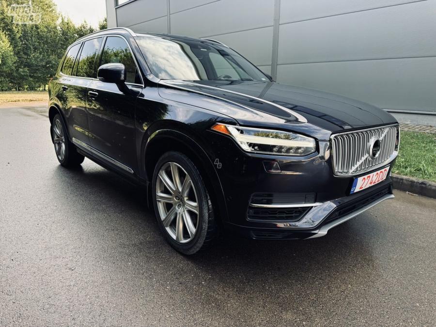 Blue Volvo XC90 2017 in Kaunas, with an engine capacity of 2.00 L and mileage of 213 thousand km for 22300 €, photo 4 on AUTOMOTO.COM.LV