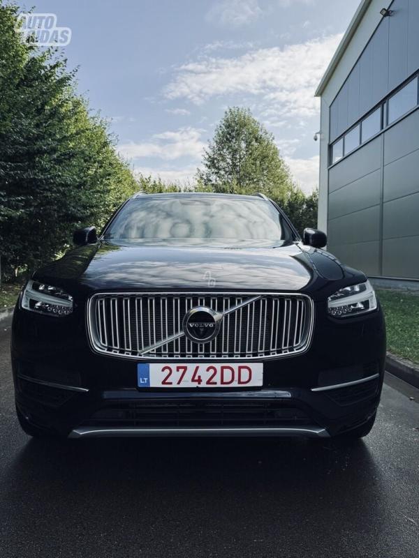 Blue Volvo XC90 2017 in Kaunas, with an engine capacity of 2.00 L and mileage of 213 thousand km for 22300 €, photo 5 on AUTOMOTO.COM.LV
