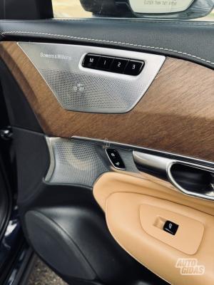 Blue Volvo XC90 2017 in Kaunas, with an engine capacity of 2.00 L and mileage of 213 thousand km for 22300 €, photo 15 on AUTOMOTO.COM.LV