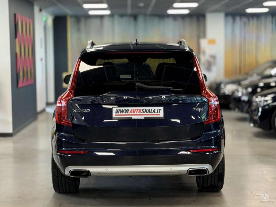 Blue Volvo XC90 2017 in Klaipeda, with an engine capacity of 1.97 L and mileage of 157 thousand km for 21900 €, photo 7 on AUTOMOTO.COM.LV
