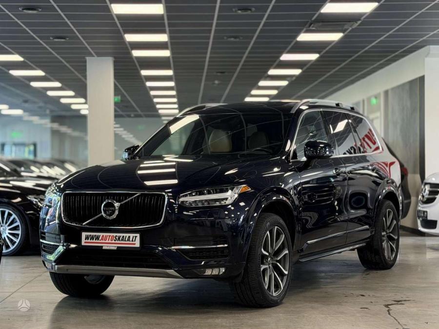 Blue Volvo XC90 2017 in Klaipeda, with an engine capacity of 1.97 L and mileage of 157 thousand km for 21900 €, photo 29 on AUTOMOTO.COM.LV