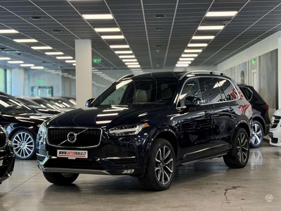 Blue Volvo XC90 2017 in Klaipeda, with an engine capacity of 1.97 L and mileage of 157 thousand km for 21900 €, photo 32 on AUTOMOTO.COM.LV