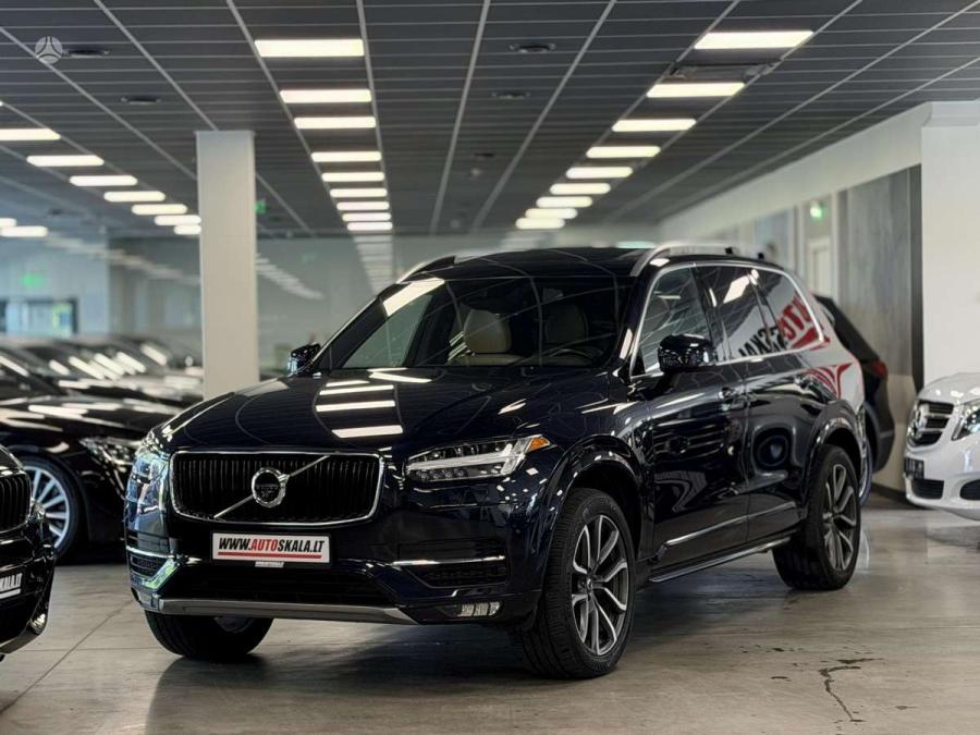 Blue Volvo XC90 2017 in Klaipeda, with an engine capacity of 1.97 L and mileage of 157 thousand km for 21900 €, photo 33 on AUTOMOTO.COM.LV