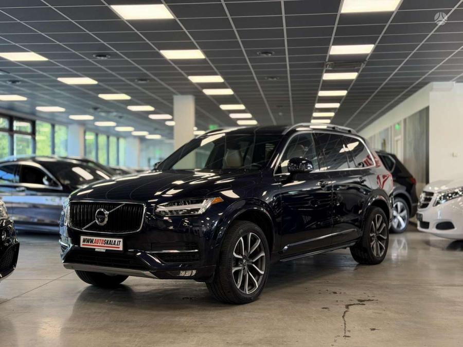 Blue Volvo XC90 2017 in Klaipeda, with an engine capacity of 1.97 L and mileage of 157 thousand km for 21900 €, photo 34 on AUTOMOTO.COM.LV