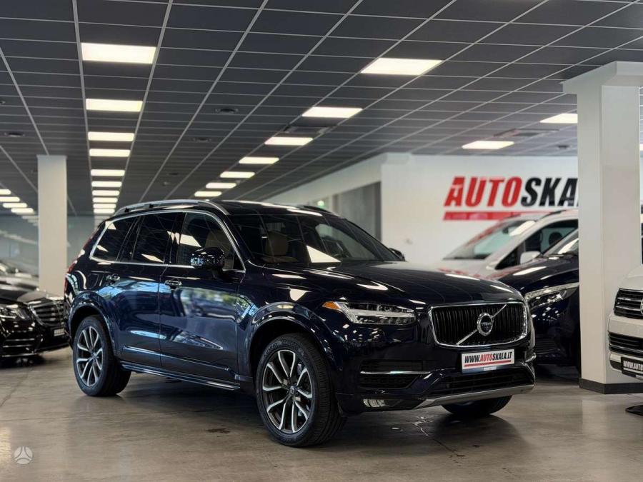 Blue Volvo XC90 2017 in Klaipeda, with an engine capacity of 1.97 L and mileage of 157 thousand km for 21900 €, photo 35 on AUTOMOTO.COM.LV