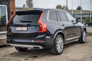 Blue Volvo XC90 2017 in Riga, with an engine capacity of 2.00 L and mileage of 249 thousand km for 21500 €, photo 24 on AUTOMOTO.COM.LV