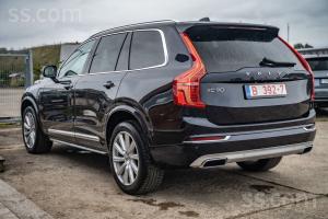 Blue Volvo XC90 2017 in Riga, with an engine capacity of 2.00 L and mileage of 249 thousand km for 21500 €, photo 26 on AUTOMOTO.COM.LV