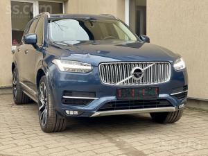 Blue Volvo XC90 2018 in Riga, with an engine capacity of 2.00 L and mileage of 0 thousand km for 33200 €, photo 1 on AUTOMOTO.COM.LV