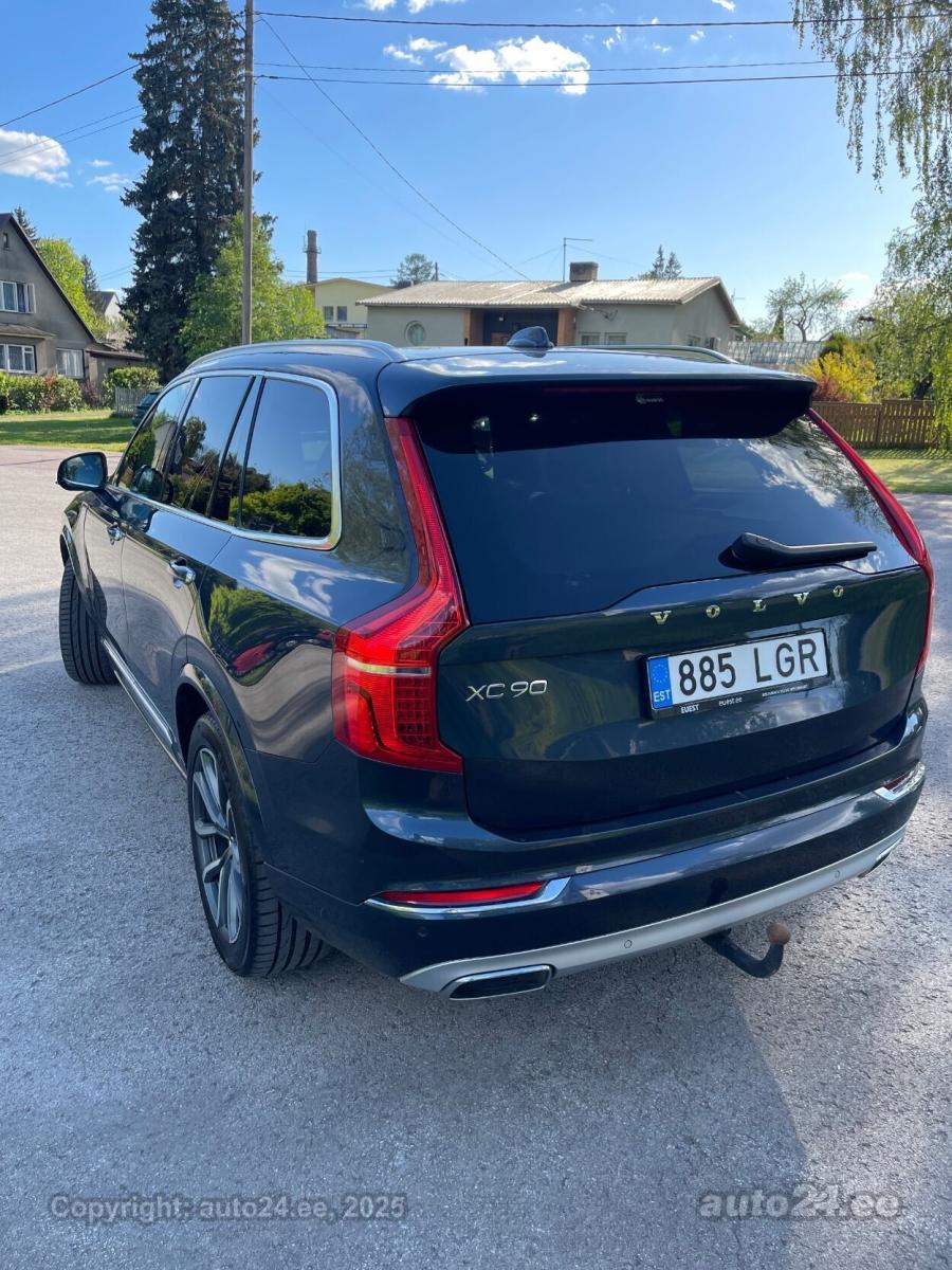Zils Volvo XC90 2018 Tallina, ar dzinēja tilpumu 2.00 L un nobraukumu 186 tūkst. km par 30000 €, foto 4 vietnē AUTOMOTO.COM.LV