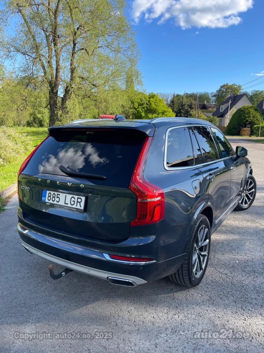 Zils Volvo XC90 2018 Tallina, ar dzinēja tilpumu 2.00 L un nobraukumu 186 tūkst. km par 30000 €, foto 5 vietnē AUTOMOTO.COM.LV
