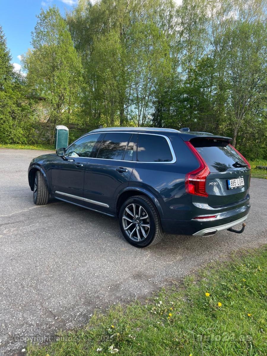 Zils Volvo XC90 2018 Tallina, ar dzinēja tilpumu 2.00 L un nobraukumu 186 tūkst. km par 30000 €, foto 18 vietnē AUTOMOTO.COM.LV