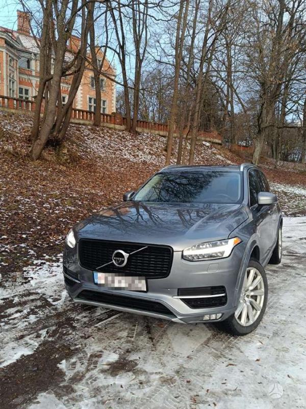 Zils Volvo XC90 2018 Viļņa, ar dzinēja tilpumu 1.97 L un nobraukumu 189 tūkst. km par 24500 €, foto 1 vietnē AUTOMOTO.COM.LV