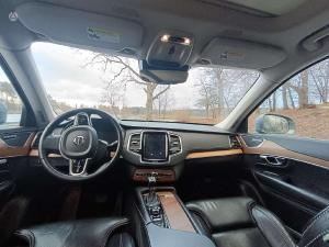 Blue Volvo XC90 2018 in Vilnius, with an engine capacity of 1.97 L and mileage of 189 thousand km for 24500 €, photo 12 on AUTOMOTO.COM.LV