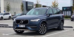 Blue Volvo XC90 2018 in Vilnius, with an engine capacity of 2.00 L and mileage of 35 thousand km for 17800 €, photo 3 on AUTOMOTO.COM.LV