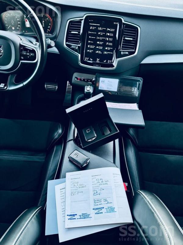Zils Volvo XC90 2018 Rīga, ar dzinēja tilpumu 2.00 L un nobraukumu 176 tūkst. km par 26400 €, foto 10 vietnē AUTOMOTO.COM.LV
