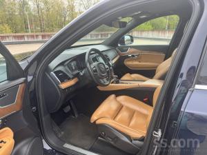 Blue Volvo XC90 2018 in Riga, with an engine capacity of 2.00 L and mileage of 160 thousand km for 28000 €, photo 9 on AUTOMOTO.COM.LV