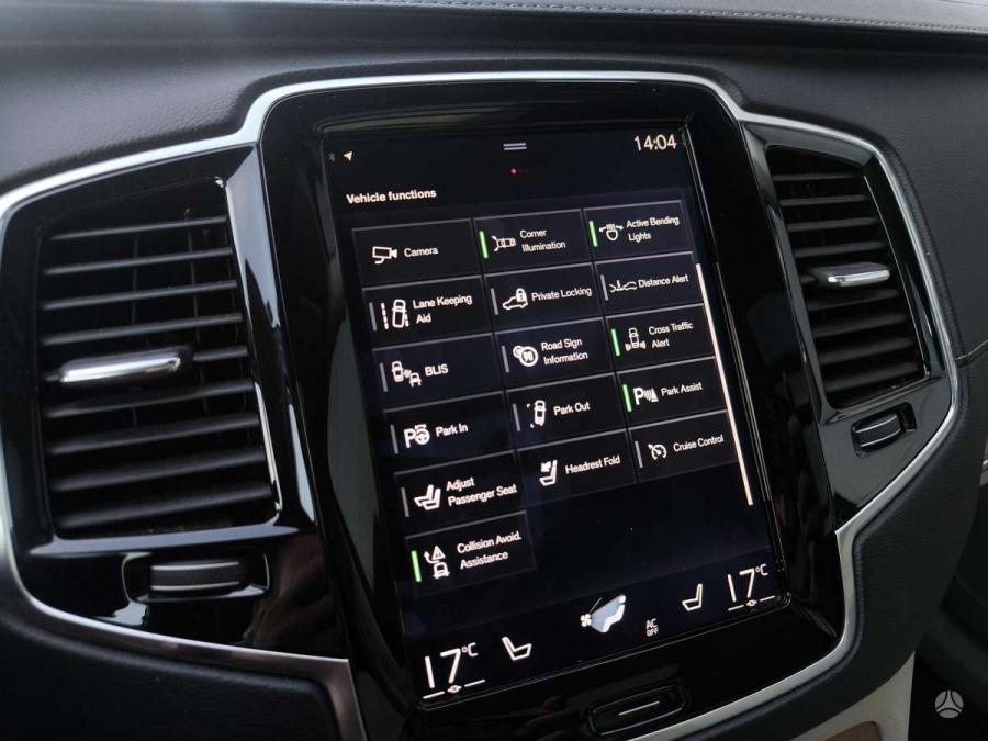 Zils Volvo XC90 2018 Šauļi, ar dzinēja tilpumu 1.97 L un nobraukumu 301 tūkst. km par 12500 €, foto 16 vietnē AUTOMOTO.COM.LV