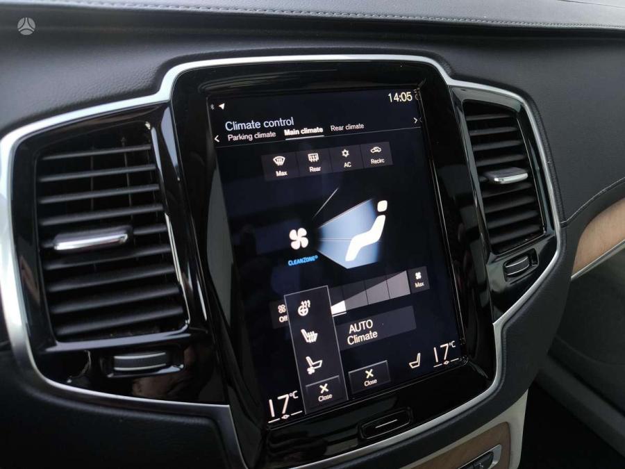 Zils Volvo XC90 2018 Šauļi, ar dzinēja tilpumu 1.97 L un nobraukumu 301 tūkst. km par 12500 €, foto 18 vietnē AUTOMOTO.COM.LV