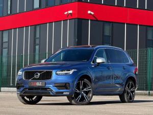 Blue Volvo XC90 2018 in Riga, with an engine capacity of 2.00 L and mileage of 93 thousand km for 27500 €, photo 36 on AUTOMOTO.COM.LV