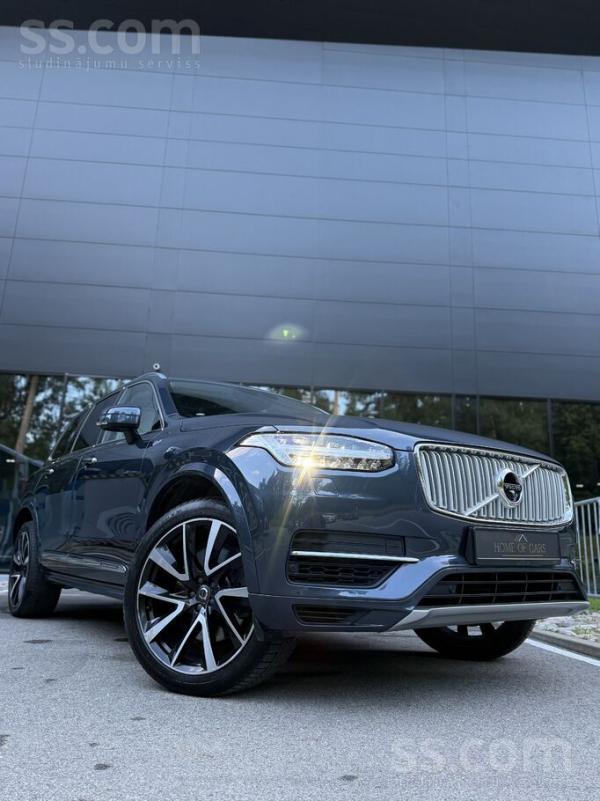 Blue Volvo XC90 2018 in Riga, with an engine capacity of 2.00 L and mileage of 157 thousand km for 32000 €, photo 1 on AUTOMOTO.COM.LV
