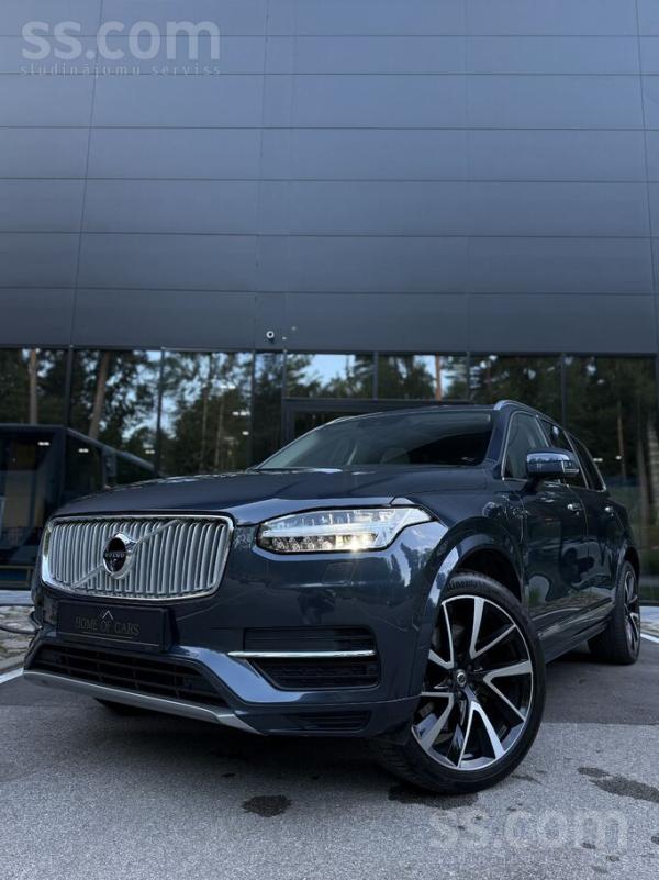 Blue Volvo XC90 2018 in Riga, with an engine capacity of 2.00 L and mileage of 157 thousand km for 32000 €, photo 5 on AUTOMOTO.COM.LV