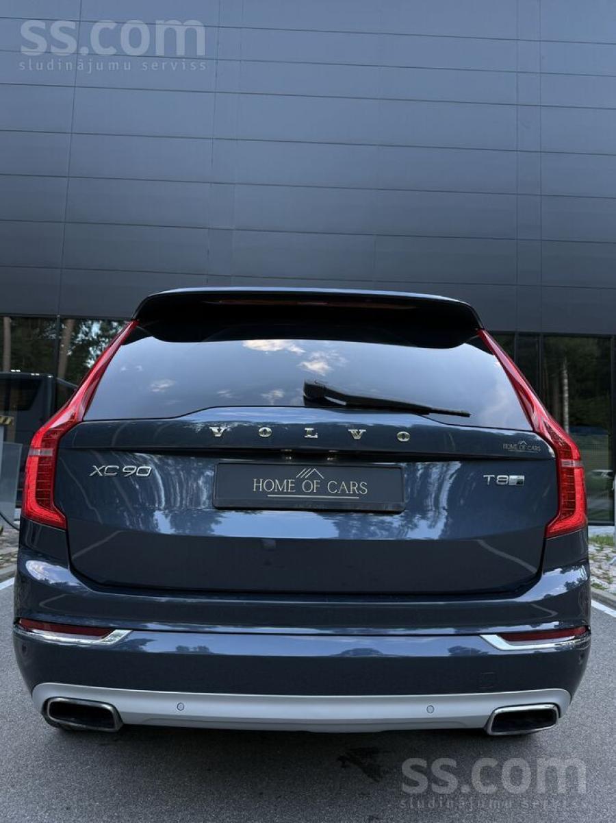 Zils Volvo XC90 2018 Rīga, ar dzinēja tilpumu 2.00 L un nobraukumu 157 tūkst. km par 32000 €, foto 12 vietnē AUTOMOTO.COM.LV
