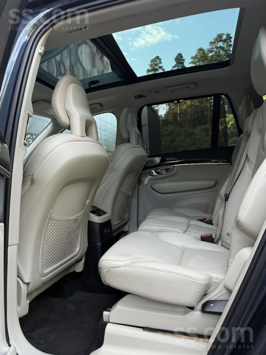Zils Volvo XC90 2018 Rīga, ar dzinēja tilpumu 2.00 L un nobraukumu 157 tūkst. km par 32000 €, foto 19 vietnē AUTOMOTO.COM.LV