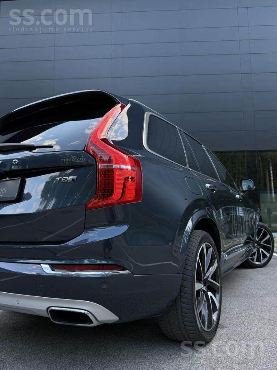 Zils Volvo XC90 2018 Rīga, ar dzinēja tilpumu 2.00 L un nobraukumu 157 tūkst. km par 32000 €, foto 26 vietnē AUTOMOTO.COM.LV