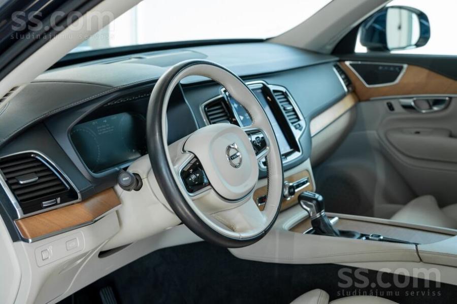 Zils Volvo XC90 2018 Rīga, ar dzinēja tilpumu 2.00 L un nobraukumu 183 tūkst. km par 26900 €, foto 6 vietnē AUTOMOTO.COM.LV
