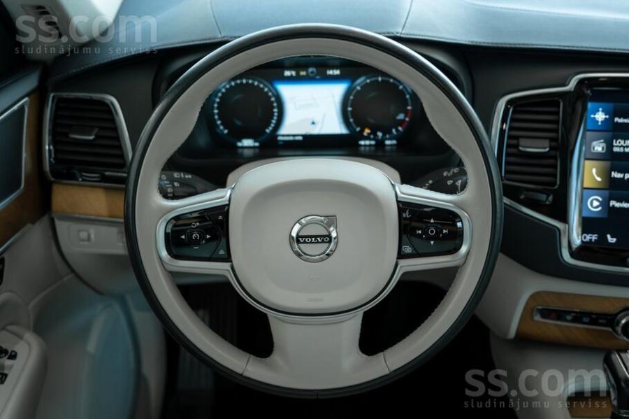 Zils Volvo XC90 2018 Rīga, ar dzinēja tilpumu 2.00 L un nobraukumu 183 tūkst. km par 26900 €, foto 14 vietnē AUTOMOTO.COM.LV