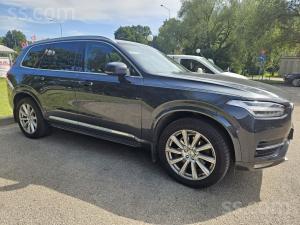 Blue Volvo XC90 2018 in Riga, with an engine capacity of 2.00 L and mileage of 230 thousand km for 21000 €, photo 3 on AUTOMOTO.COM.LV