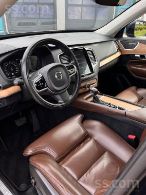 Zils Volvo XC90 2018 Rīga, ar dzinēja tilpumu 2.00 L un nobraukumu 183 tūkst. km par 23400 €, foto 5 vietnē AUTOMOTO.COM.LV