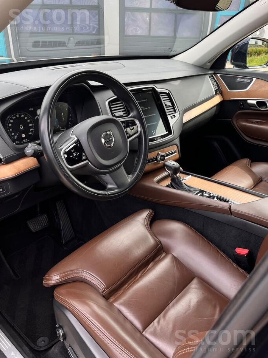 Zils Volvo XC90 2018 Rīga, ar dzinēja tilpumu 2.00 L un nobraukumu 183 tūkst. km par 23400 €, foto 5 vietnē AUTOMOTO.COM.LV