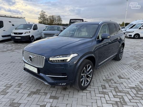 Zils Volvo XC90 2018 Tauragė, ar dzinēja tilpumu 2.00 L un nobraukumu 188 tūkst. km par 22700 €, foto  vietnē AUTOMOTO.COM.LV