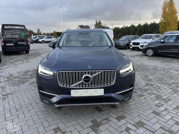 Volvo XC90 2018 in Taurage on AUTOMOTO.COM.LV Blue Volvo XC90 2018 in Taurage, with an engine capacity of 2.00 L and mileage of 188 thousand km for 22700 €, photo 3 on AUTOMOTO.COM.LV