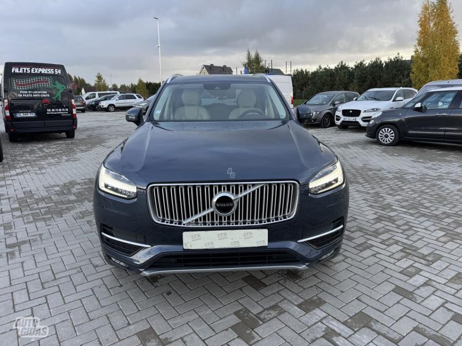 Zils Volvo XC90 2018 Tauragė, ar dzinēja tilpumu 2.00 L un nobraukumu 188 tūkst. km par 22700 €, foto 3 vietnē AUTOMOTO.COM.LV