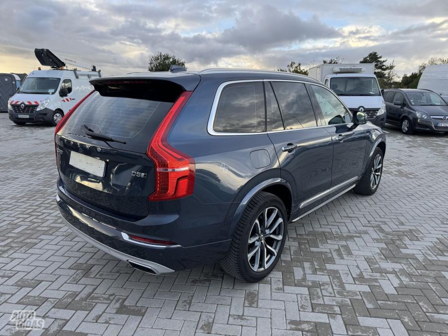 Zils Volvo XC90 2018 Tauragė, ar dzinēja tilpumu 2.00 L un nobraukumu 188 tūkst. km par 22700 €, foto 6 vietnē AUTOMOTO.COM.LV