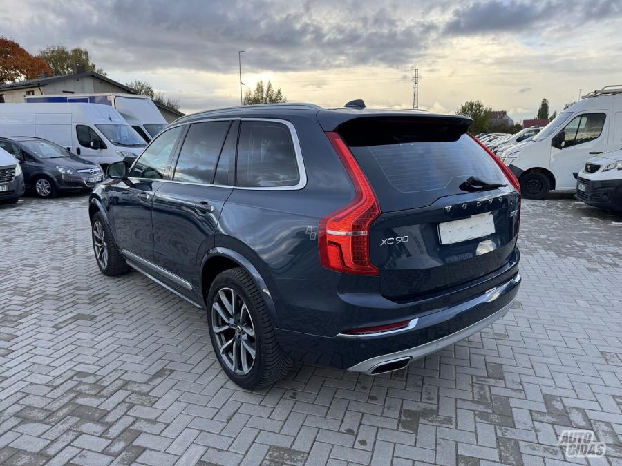Zils Volvo XC90 2018 Tauragė, ar dzinēja tilpumu 2.00 L un nobraukumu 188 tūkst. km par 22700 €, foto 8 vietnē AUTOMOTO.COM.LV