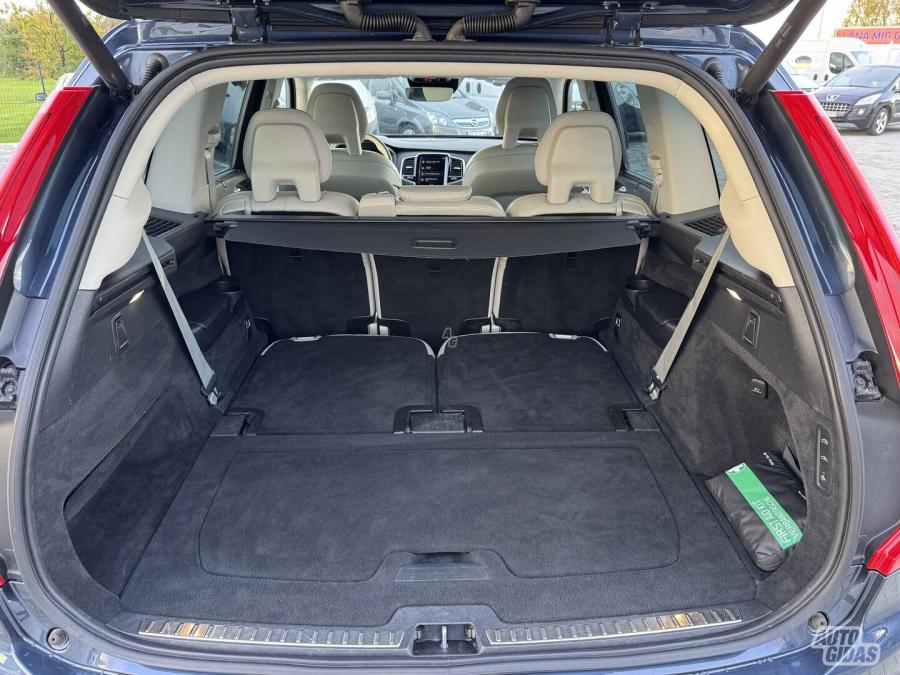 Zils Volvo XC90 2018 Tauragė, ar dzinēja tilpumu 2.00 L un nobraukumu 188 tūkst. km par 22700 €, foto 20 vietnē AUTOMOTO.COM.LV