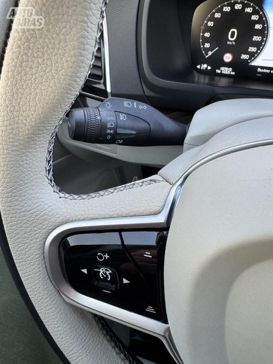 Zils Volvo XC90 2018 Tauragė, ar dzinēja tilpumu 2.00 L un nobraukumu 188 tūkst. km par 22700 €, foto 44 vietnē AUTOMOTO.COM.LV
